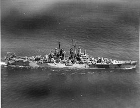 Naval History/USS Astoria CL-90